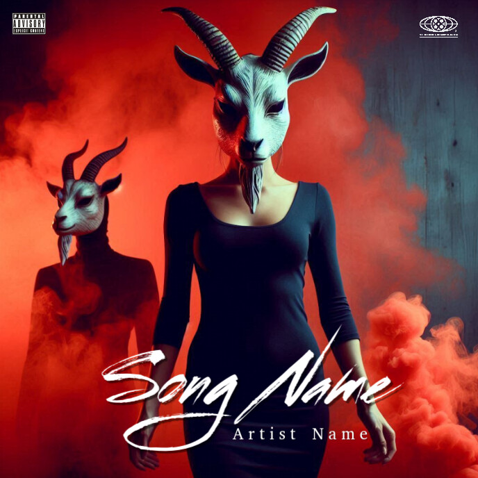 Red Mixtape Album Cover Template | PosterMyWall