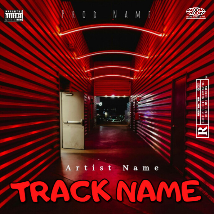 Copy of Red Mixtape Album Cover | PosterMyWall