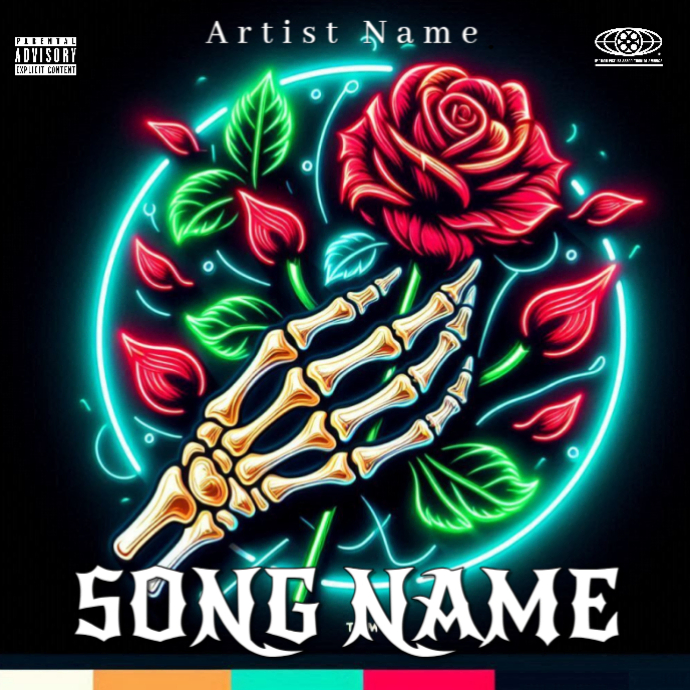 Red Mixtape Album Cover Template | PosterMyWall