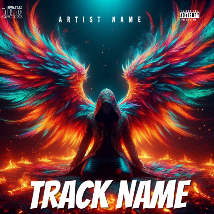 Red Mixtape Album Cover Template | PosterMyWall