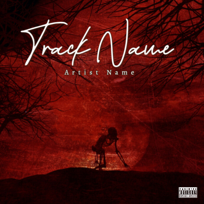 Red Mixtape Album Cover Template | PosterMyWall