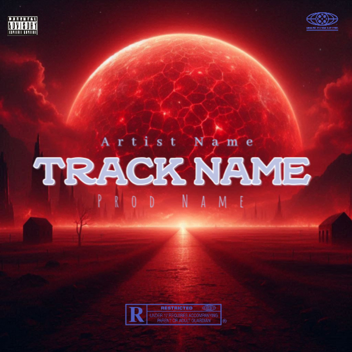 Red Mixtape Album Cover Template | PosterMyWall