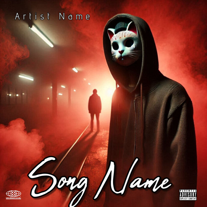 Red Mixtape Album Cover Template | PosterMyWall