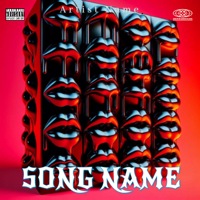 Red Mixtape Album Cover Template | PosterMyWall