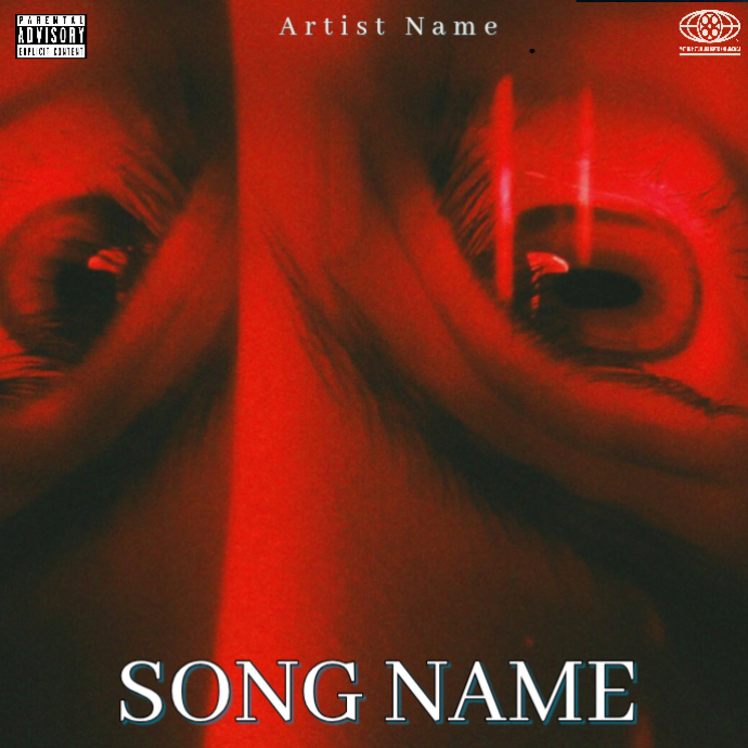 Red Mixtape Album Cover Template | PosterMyWall
