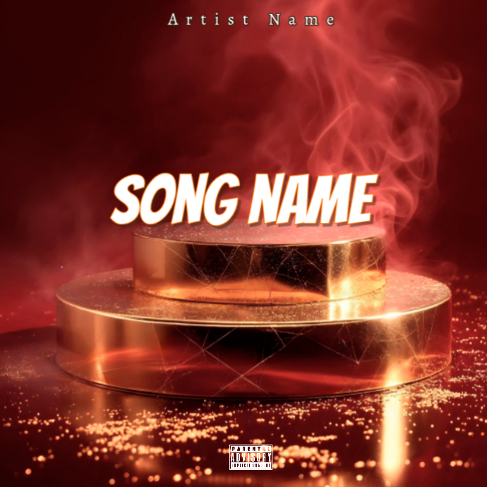 Red Mixtape Album Cover Template | PosterMyWall