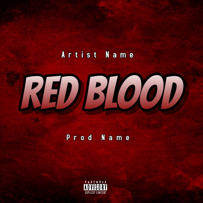 Copy of Red Mixtape Album Cover | PosterMyWall