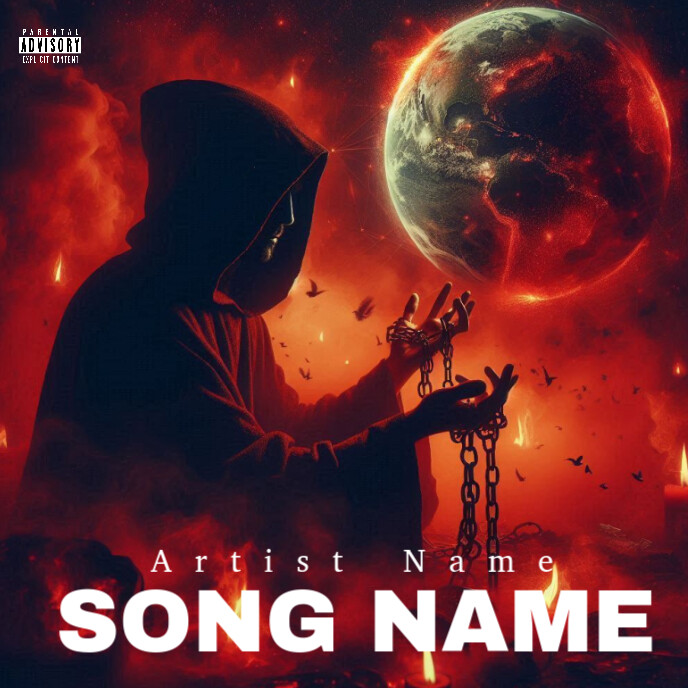 Red Mixtape Album Cover Template | PosterMyWall