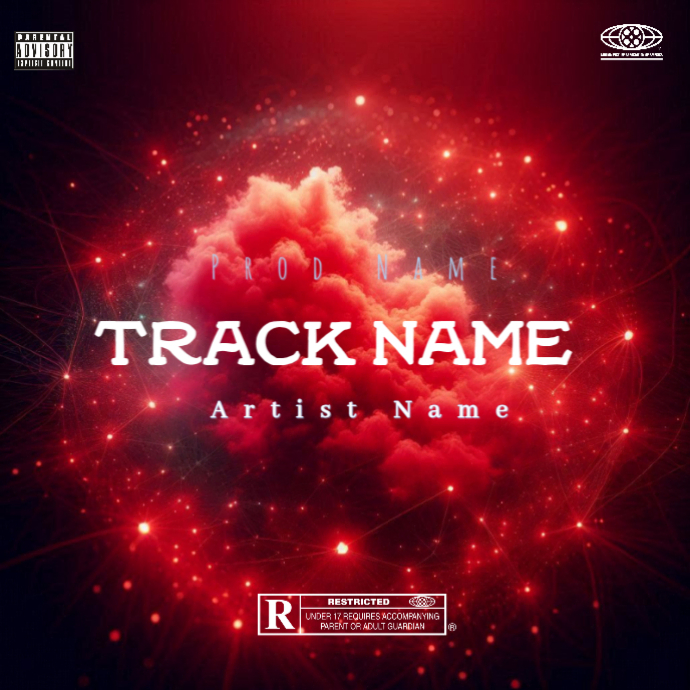 Red Mixtape Album Cover Template | PosterMyWall