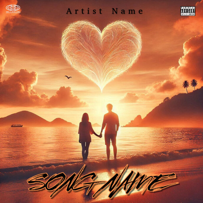 Red Mixtape Album Cover Template | PosterMyWall