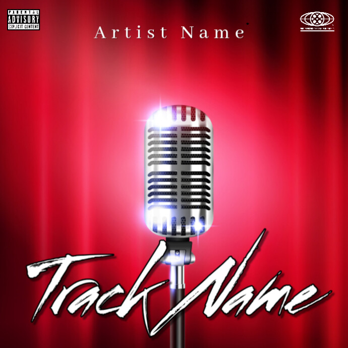 Red Mixtape Album Cover Templat | PosterMyWall