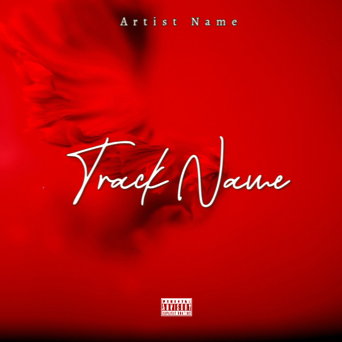 Red Mixtape Album Cover Template | PosterMyWall