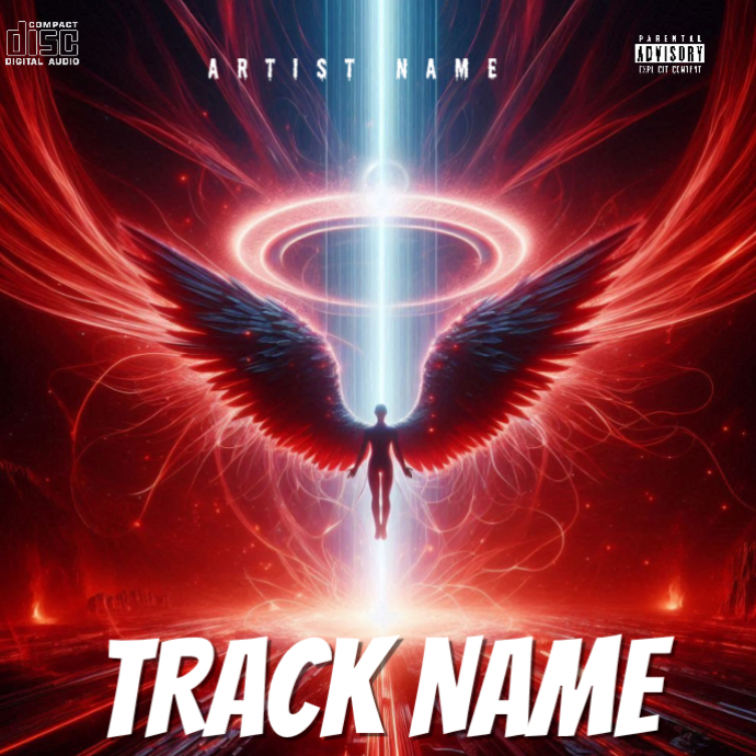 Red Mixtape Album Cover Template | PosterMyWall