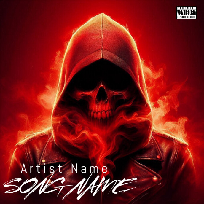 Copy of Red Mixtape Album Cover | PosterMyWall