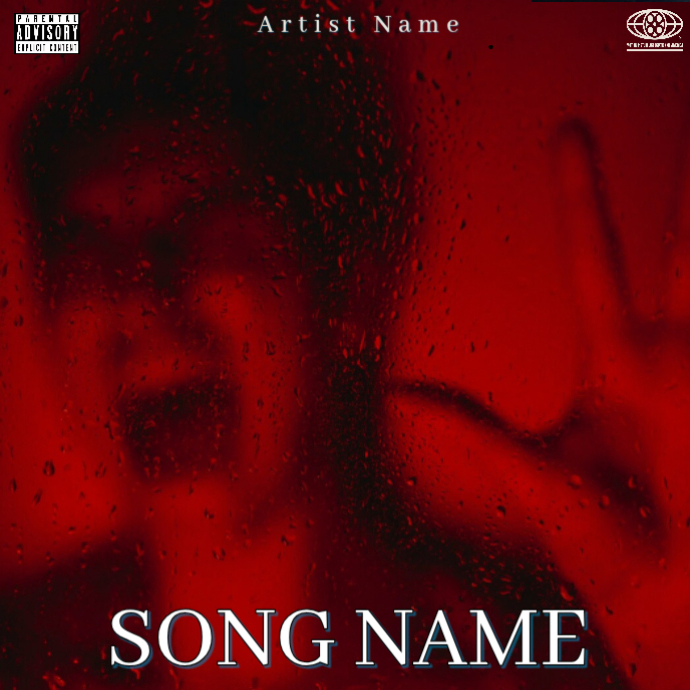 Red Mixtape Album Cover Template | PosterMyWall