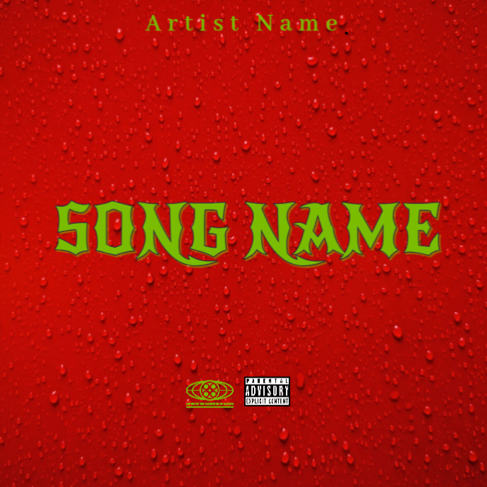 Red Mixtape Album Cover Template | PosterMyWall