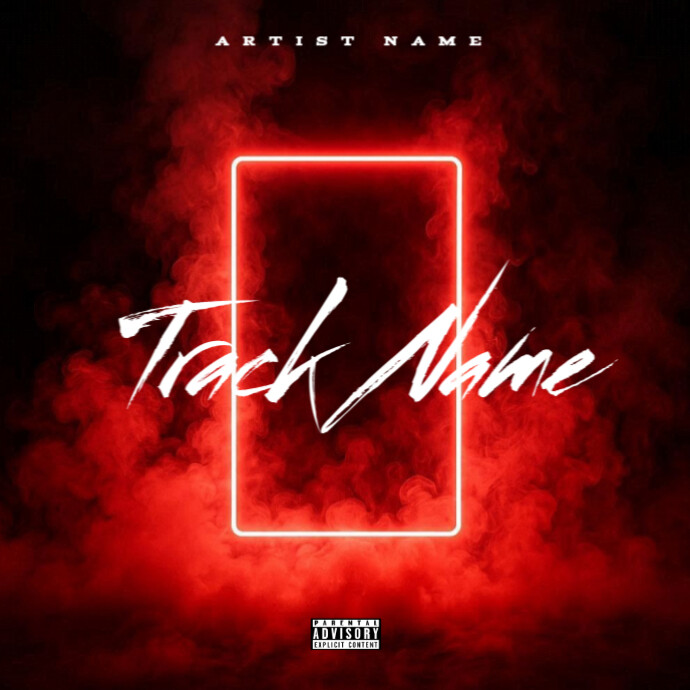 Red Mixtape Cover Album Cover Template | PosterMyWall