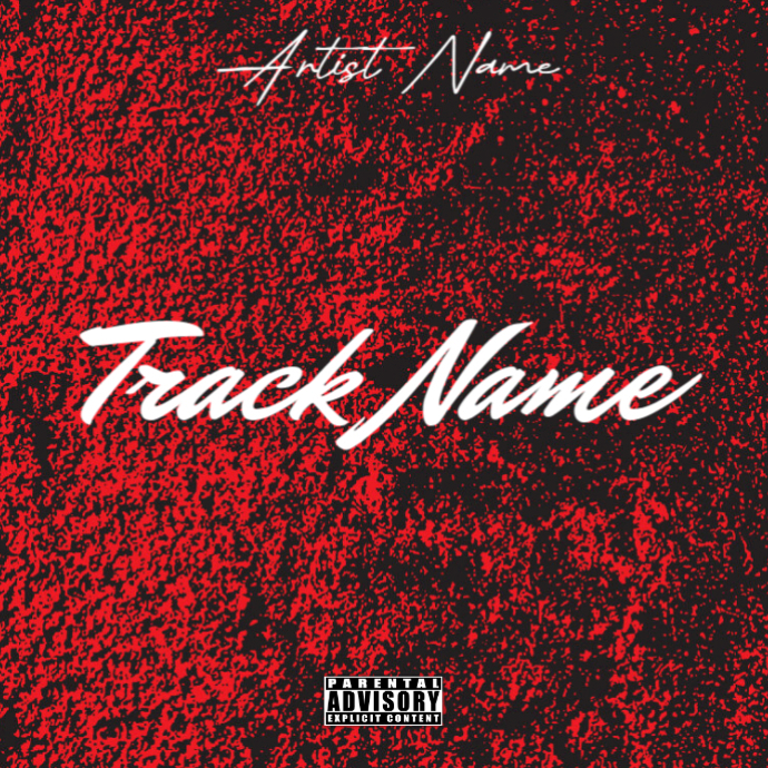 Red Mixtape Cover Album Cover Template | PosterMyWall