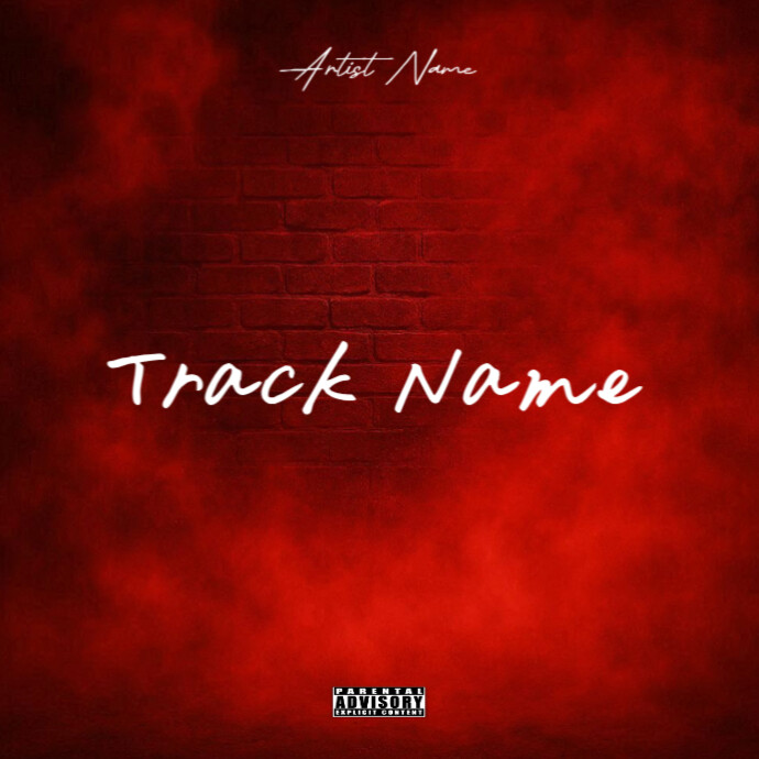Red Mixtape Cover Album Cover Template | PosterMyWall