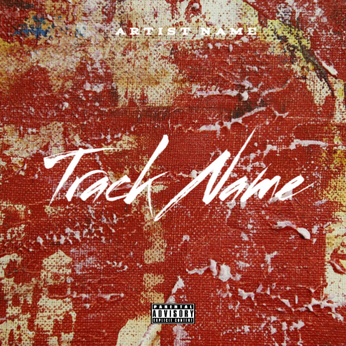 Red Mixtape Cover Album Cover Template | PosterMyWall