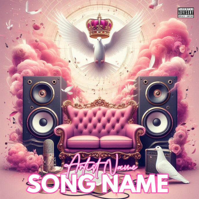 Red Mixtape Cover Album Cover Template | PosterMyWall