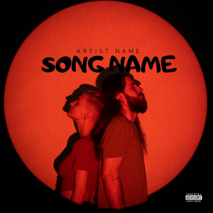 Red Mixtape Cover Album Cover Template | PosterMyWall