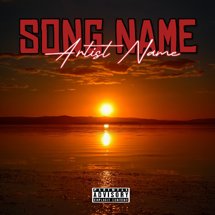 Red Mixtape Cover Album Cover Template | PosterMyWall