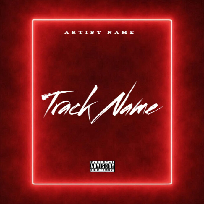 Red Mixtape Cover Album Cover Template | PosterMyWall