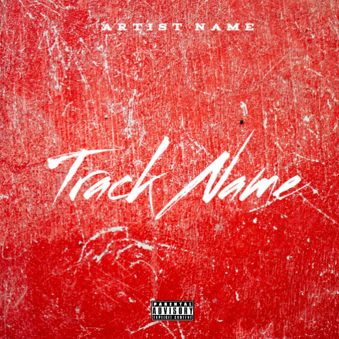 Red Mixtape Cover Album Cover Template | PosterMyWall