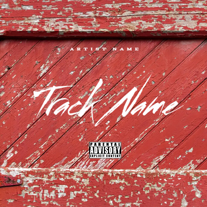 Copy of Red Mixtape Cover Album Cover | PosterMyWall