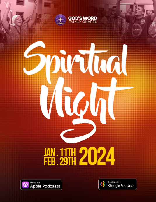 Copy of Red Modern & Minimal Church Flyer (us Letter) | PosterMyWall