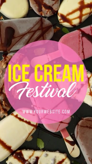 Copy of Red Modern & Minimal Ice Cream Reel Instagram | PosterMyWall