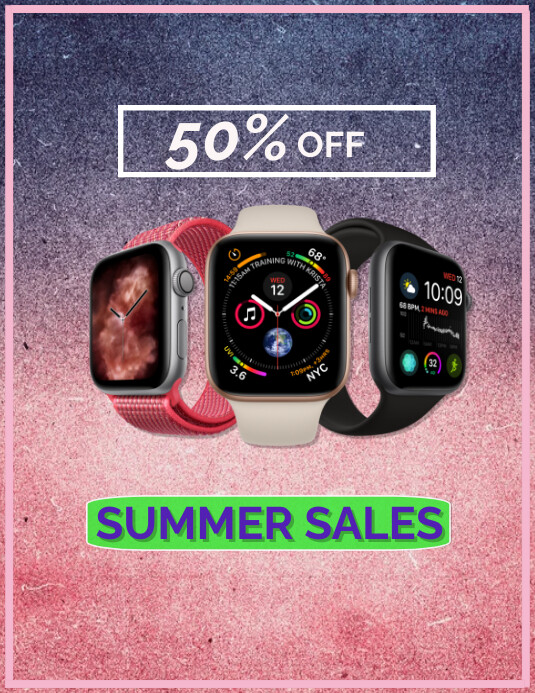 Copy of Red Modern & Minimal Promo Sales Flyer (us Le | PosterMyWall