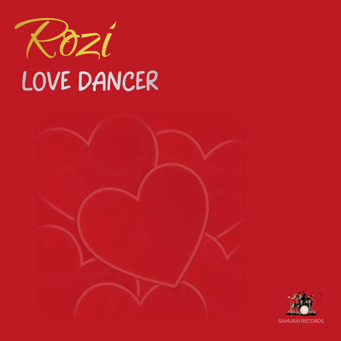 Plantilla de Red Modern & Minimal Red Album Cover | PosterMyWall