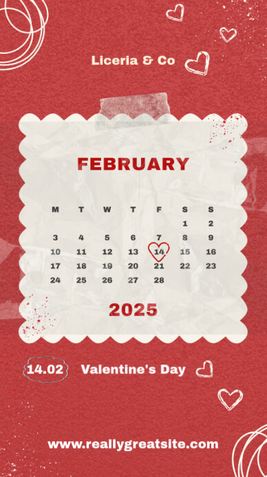 Copy of Red Modern & Minimal Red And Beige Modern February 2025 ...