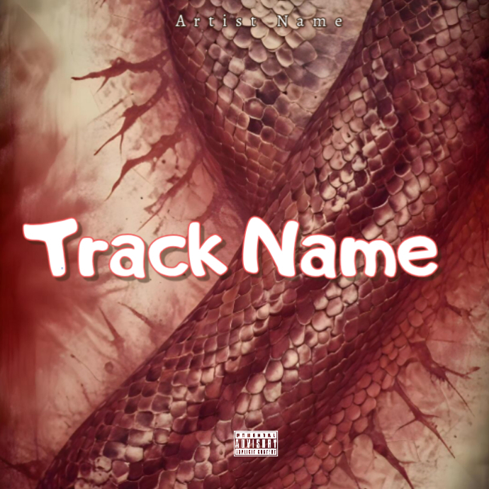 Red Music Album Cover Album Cover Template | PosterMyWall