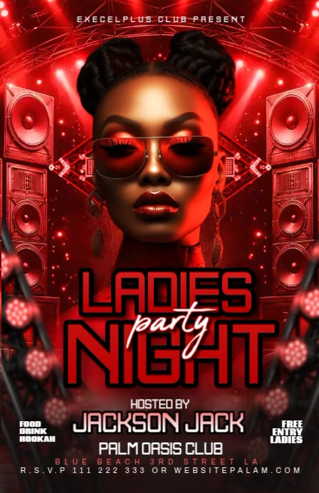 Ladies Night Party Template | PosterMyWall