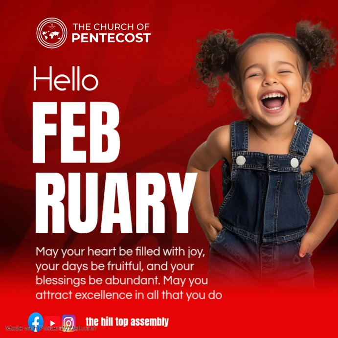 Red new month flyers Template | PosterMyWall