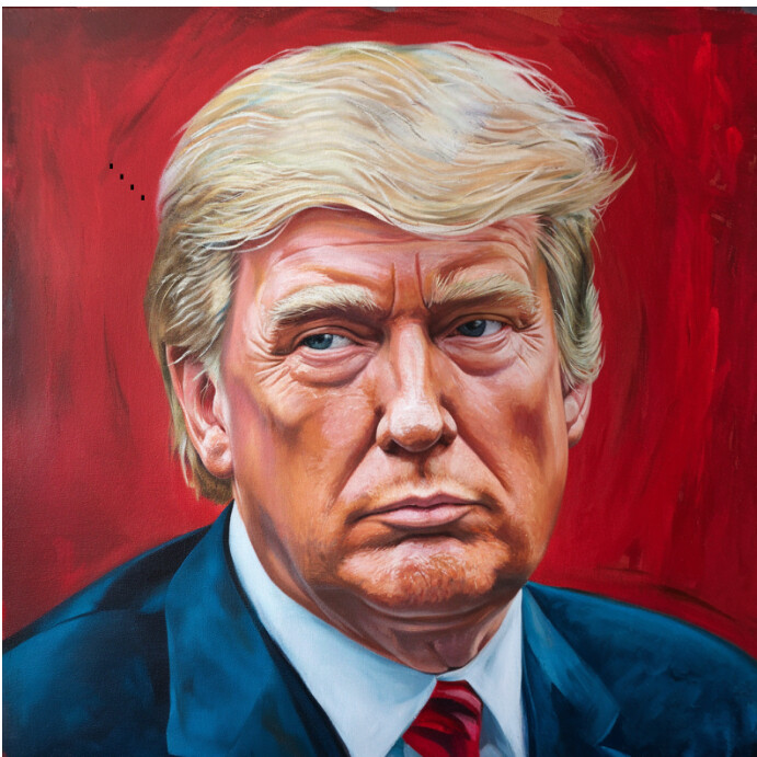 Copy of Red Newly Inaugurated 47th President Of The United States ...