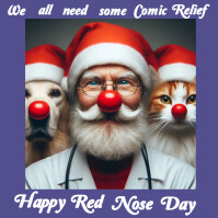 Red Nose Day Template | PosterMyWall
