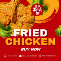 fried chicken template | PosterMyWall