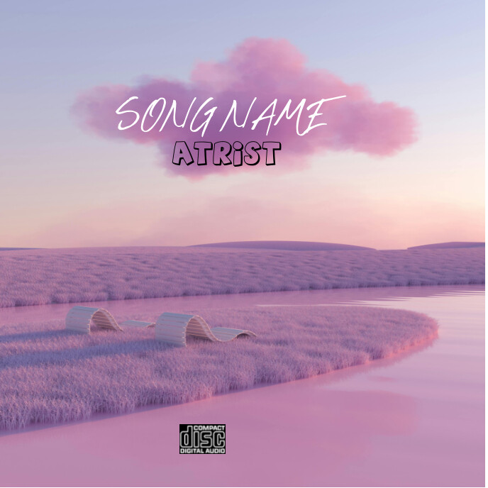 Red Pastel Color Palette Album Cover Templat | PosterMyWall