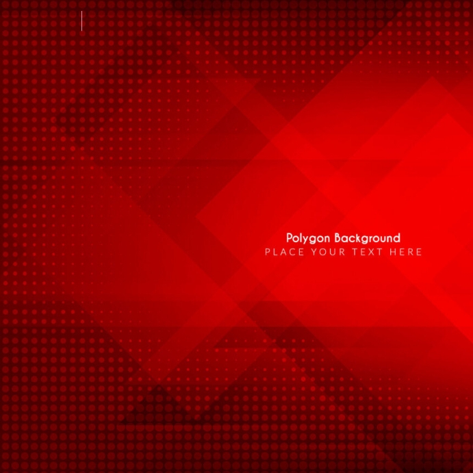 Red polygon baground design template | PosterMyWall