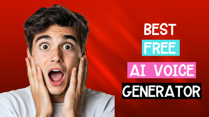 Red Professional Best Free Ai Voiceover Generator Youtube Thumbnail ...