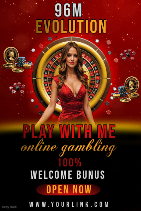 Copy of Red Professional Casino Evolution Poster | PosterMyWall