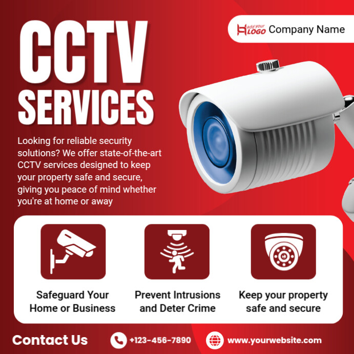 Red Professional Cc Camera Instagram Post Template | PosterMyWall