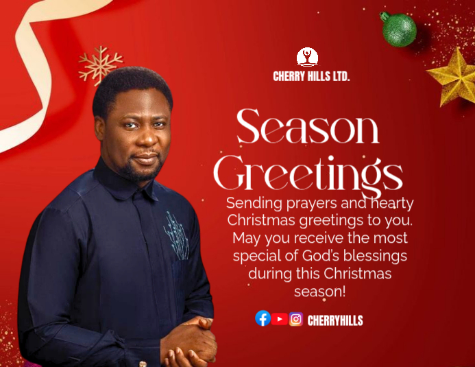 Red Professional Christmas Season Greetings Flyer (us Letter) Template ...