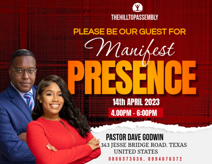 Red Professional Church Flyer (us Letter) Template | PosterMyWall