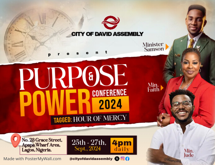 Copy of Red Professional Church Flyer Flyer (us Letter) | PosterMyWall