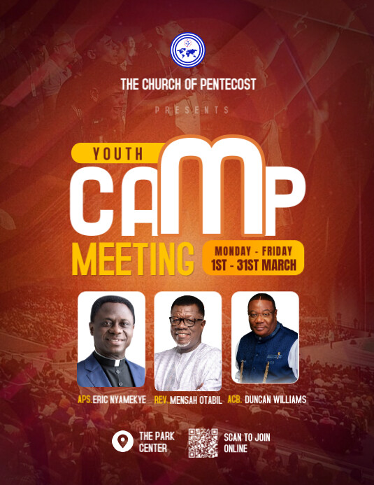 Copy of Red Professional Church Flyer Flyer (us Letter) | PosterMyWall